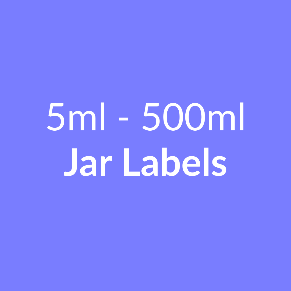 Custom Miron Jar Labels – Six Star Printing